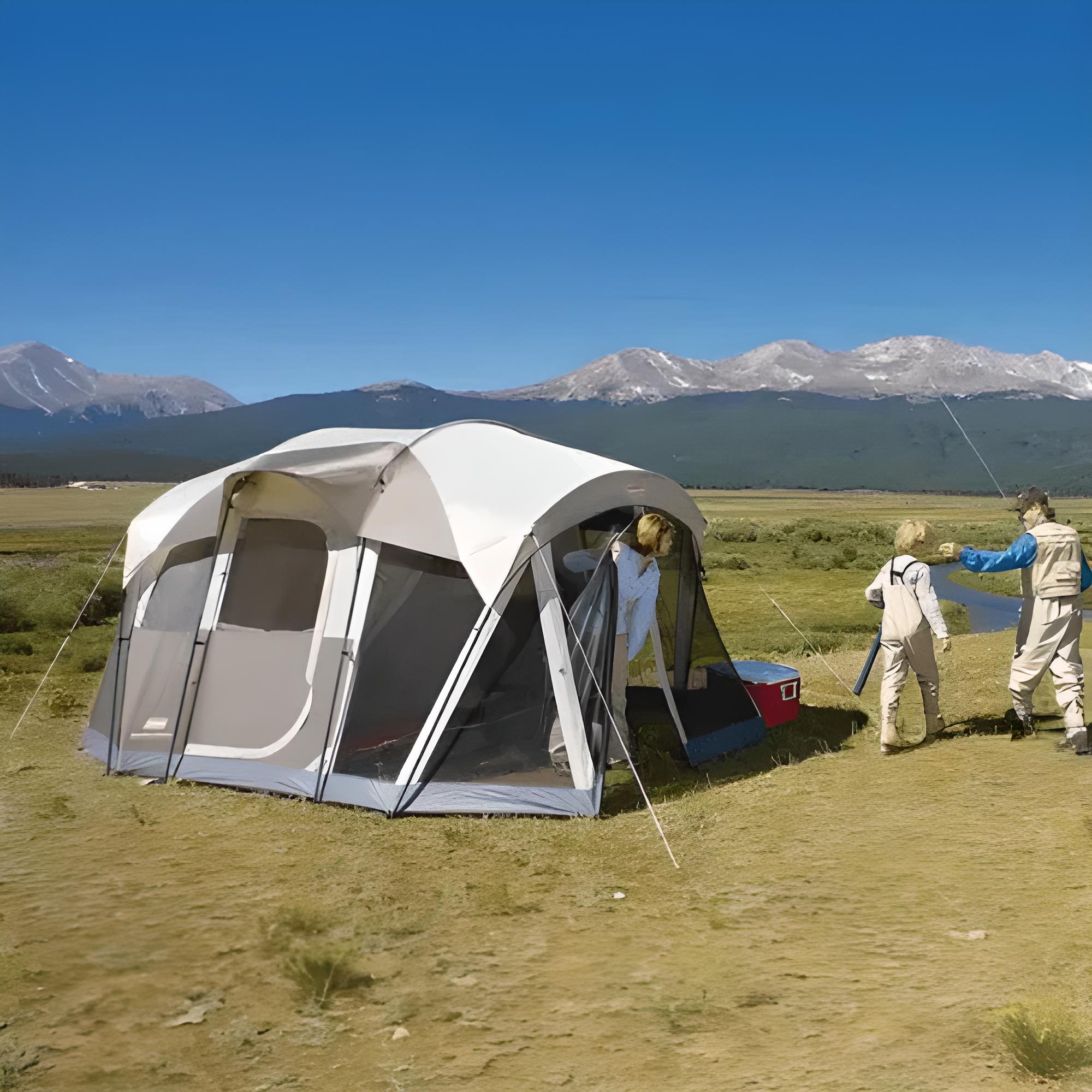 3 Best Tents With Hinged Doors for Camping: Top Picks - The Out Camp